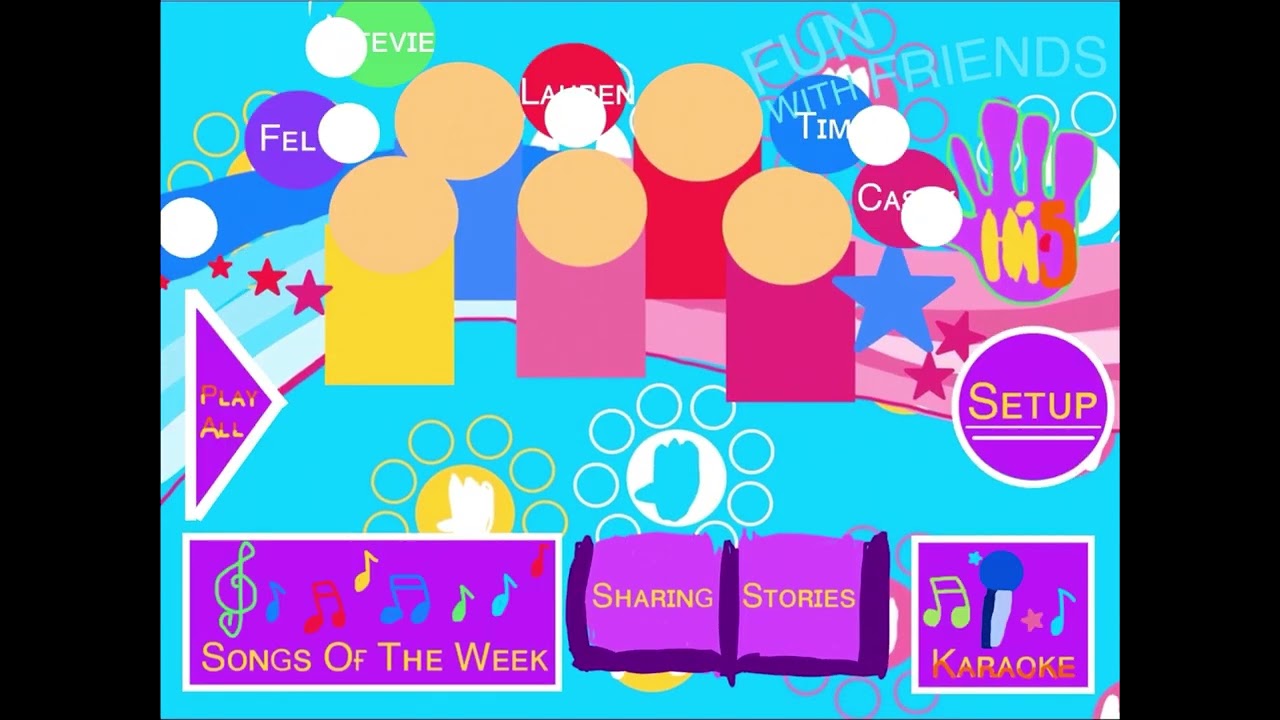 Hi-5 Fun With Friends DVD Opening Created by me