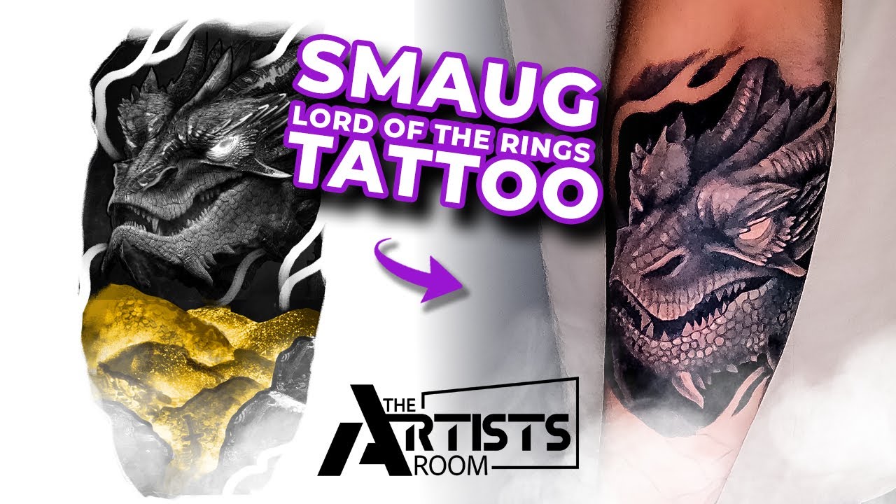 Smaug Tattoo Timelapse