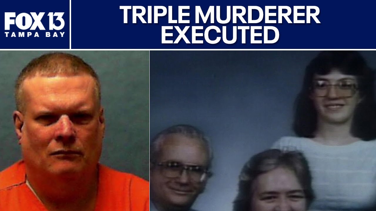 Florida man executed for 3 murders after decades on death row