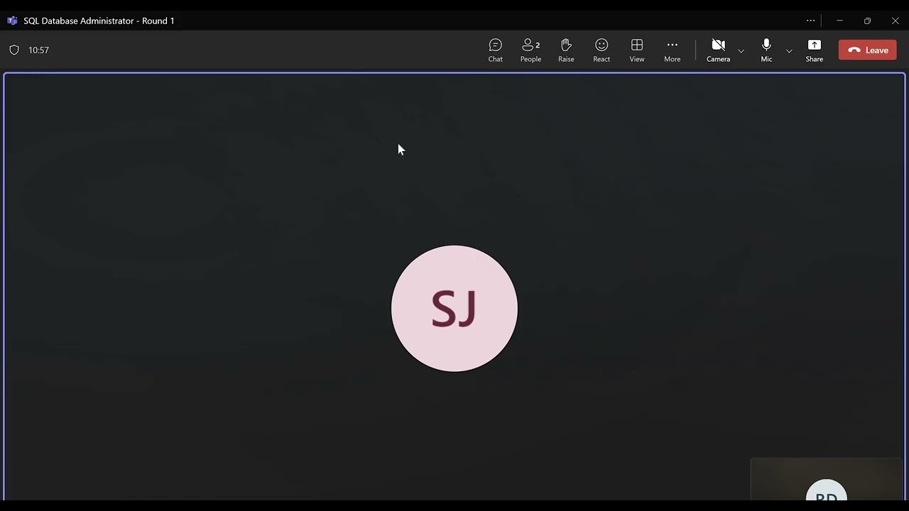 SQL Server DBA Mock Interview 6