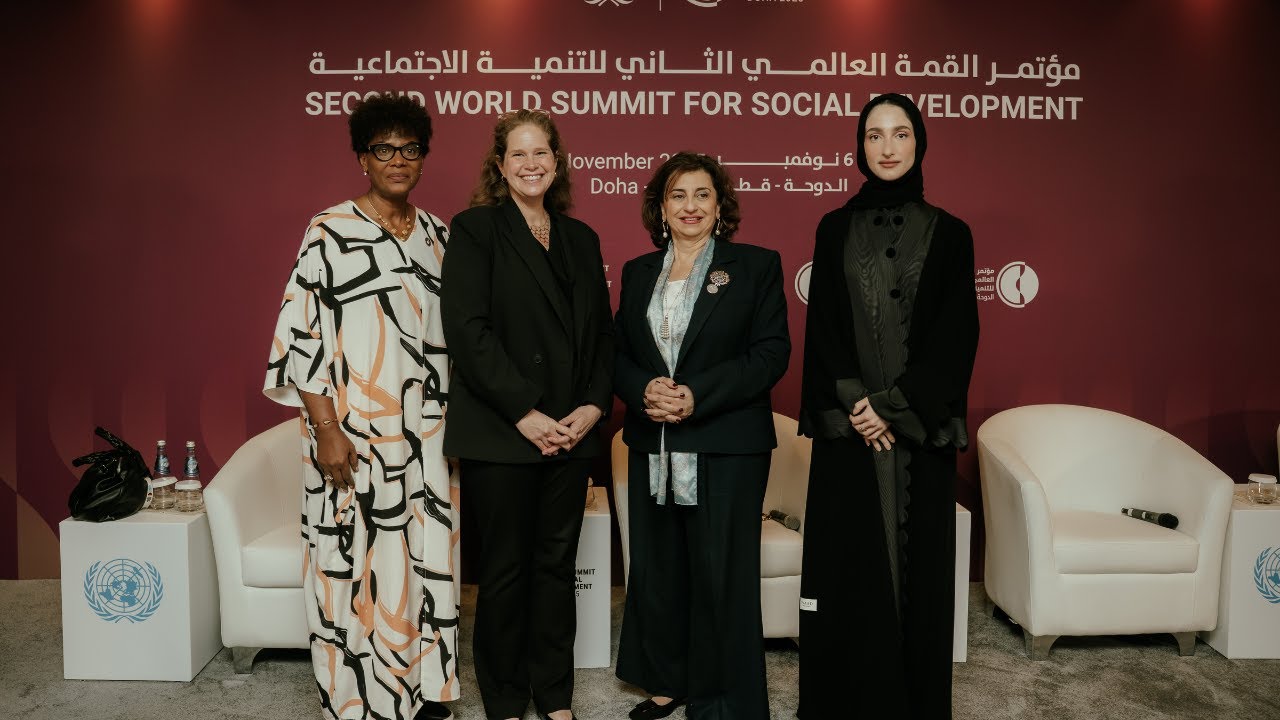 Invest in Women and Girls to Drive Meaningful Change Across all SDGs #WSSD2025