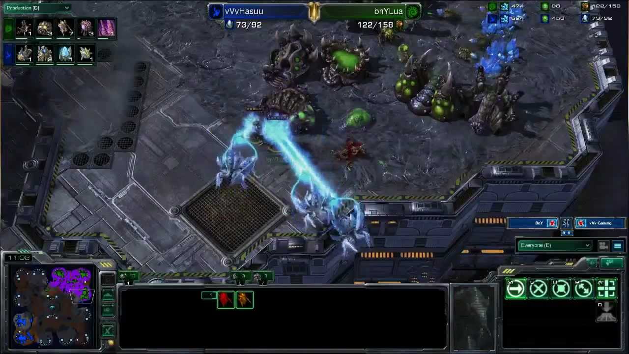 SC2: Binary vs vVv -  bnYLua v vVvHasuu $100 Showmatch