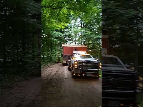 2 Story Shed Delivery