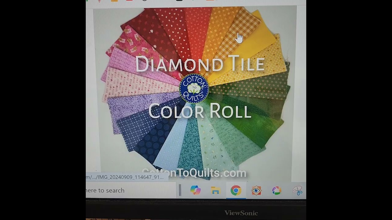 Diamond Tile PDF Pattern Gift-Away!