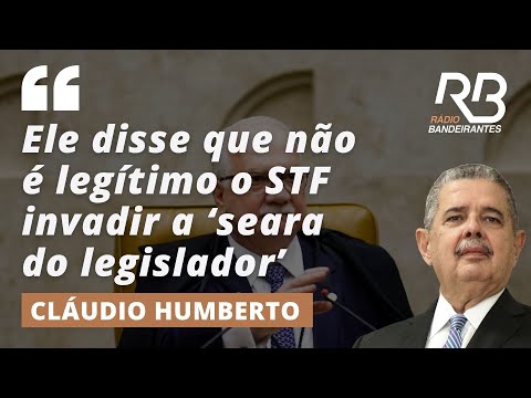 Cláudio Humberto: Fachin surpreende, critica STF legislador e fala em ‘contenção’ | Jornal Gente