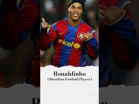 Ronaldinho - How to Pronounce ? | #pronunciation #howtosay #shorts