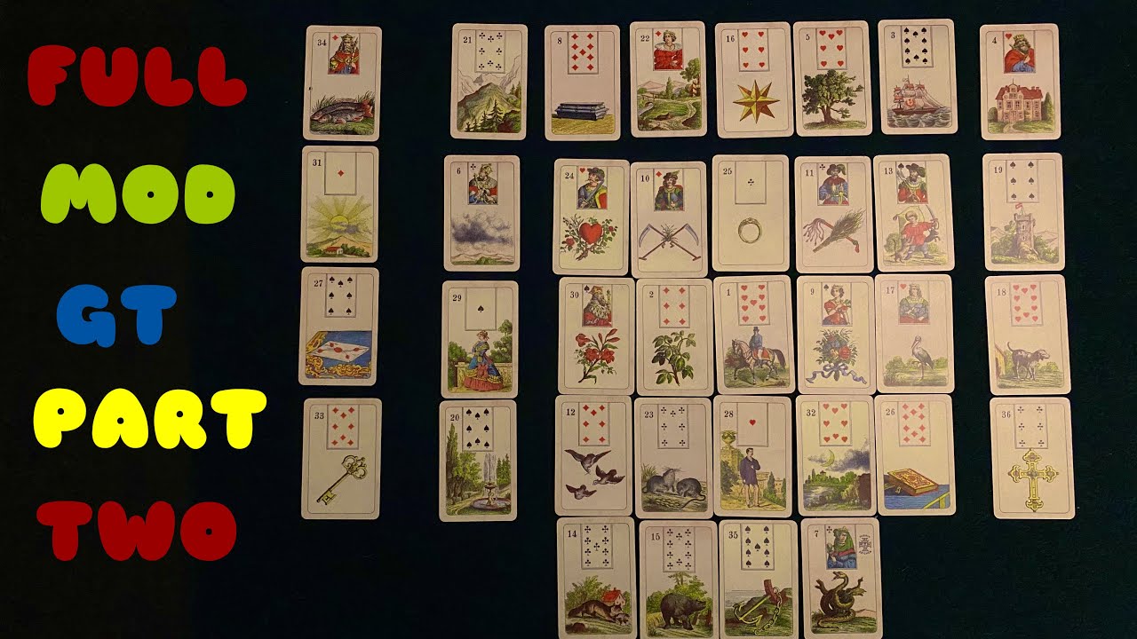 Complete Lesson Learn the Lenormand Method of Distance Part 2