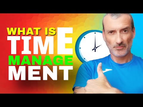 What is Time Management? Learn how to define it and speak English professionally.