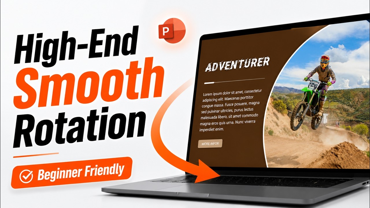 Make Your Slides Spin | PowerPoint Morph Transition Hack