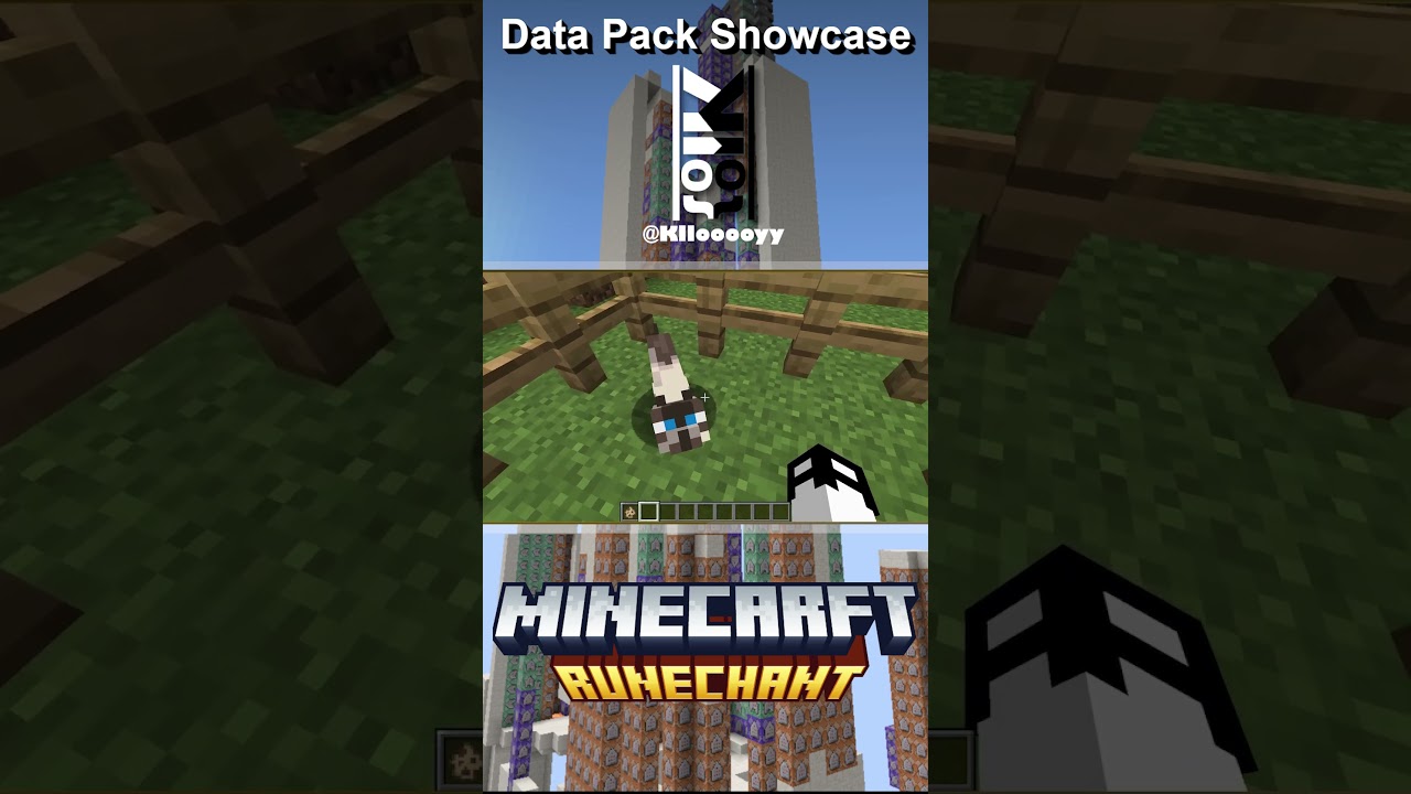 #minecraft #minecraftshorts #minecraftcreative #datapack Giving Every Mob a Special Ability #6 Cat