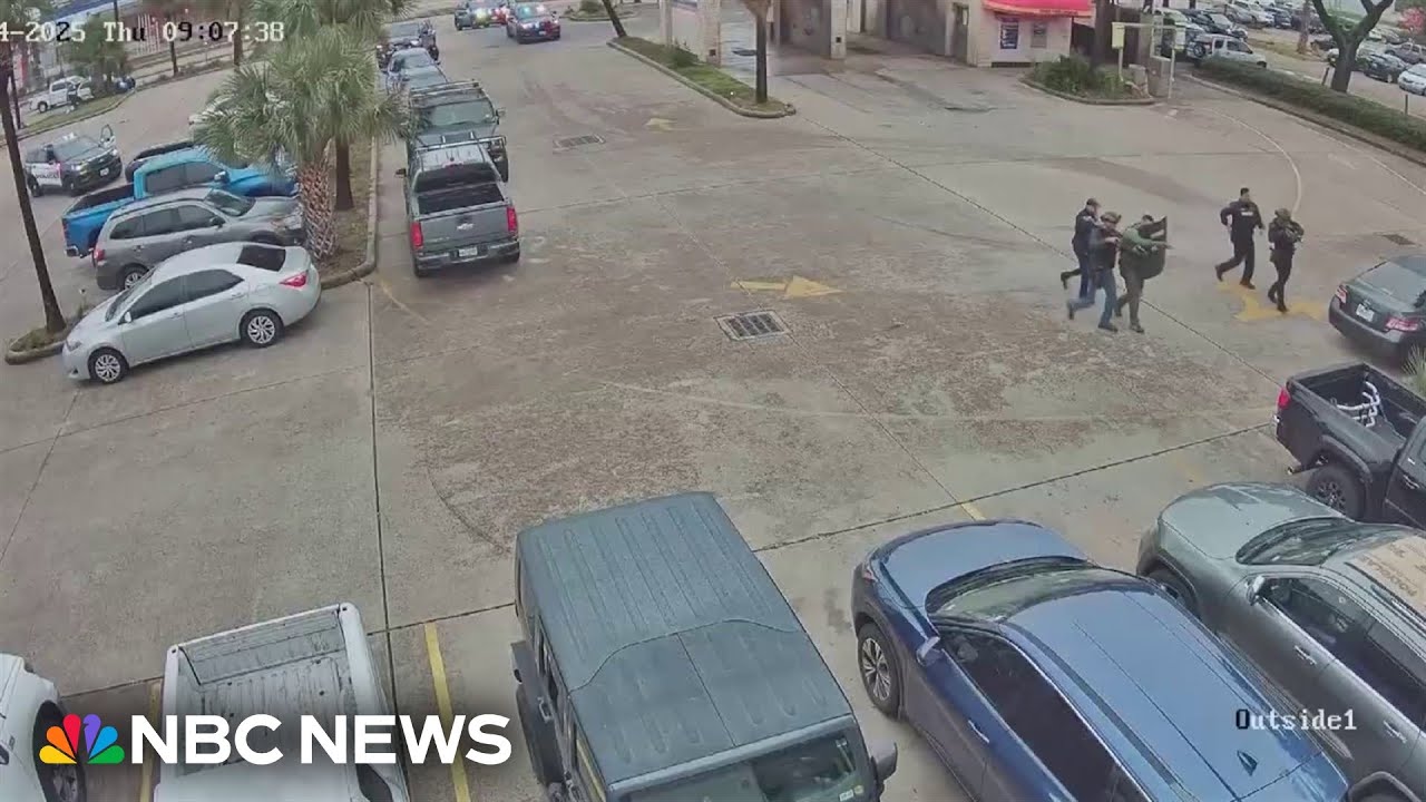 Houston police release video of dangerous chase, shootout