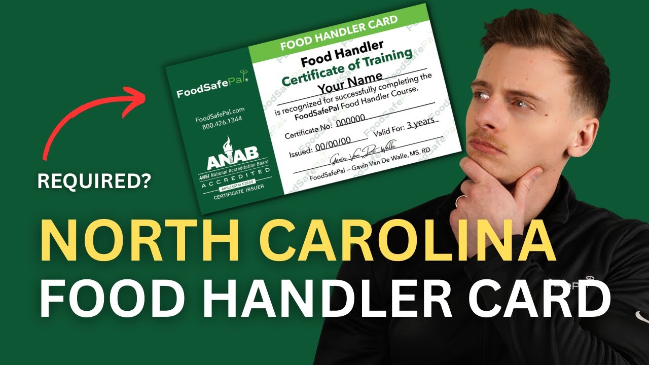 North Carolina Food Handlers Card | Online Training & Test