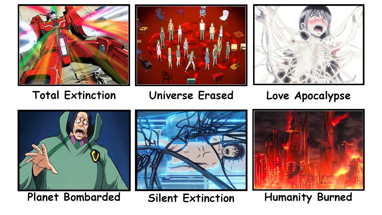 Worst Apocalypses in Anime
