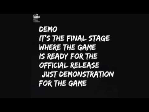 The difference between (Alpha,Beta,Demo) in Games ! (Mango Explains) #1