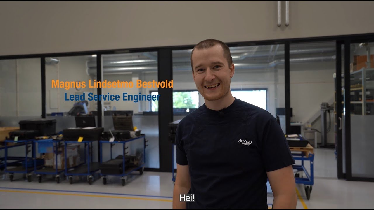 We are Devico - Meet Magnus, our Lead Service Engineer