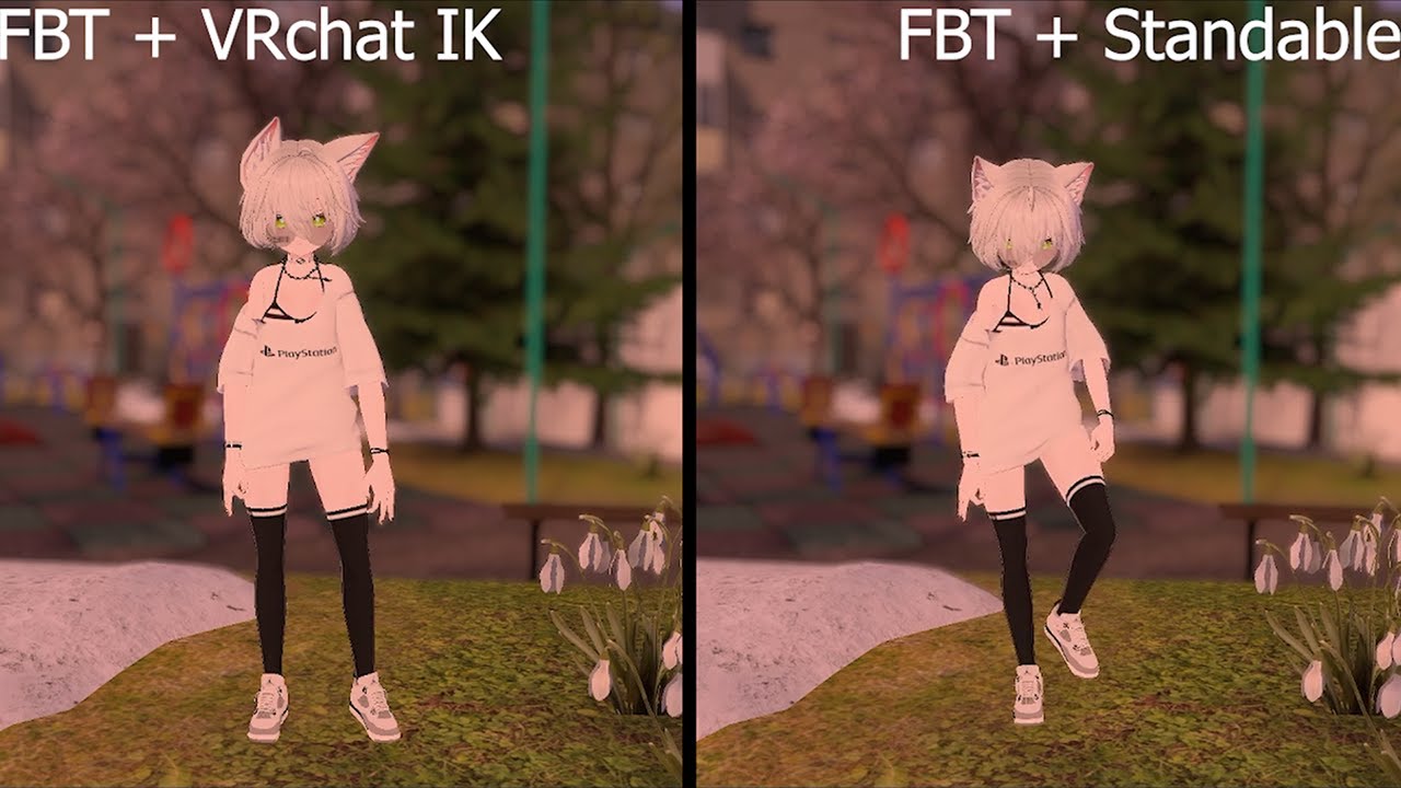 Standable 2.0 vs VRchat IK Mixed Tracking comparison
