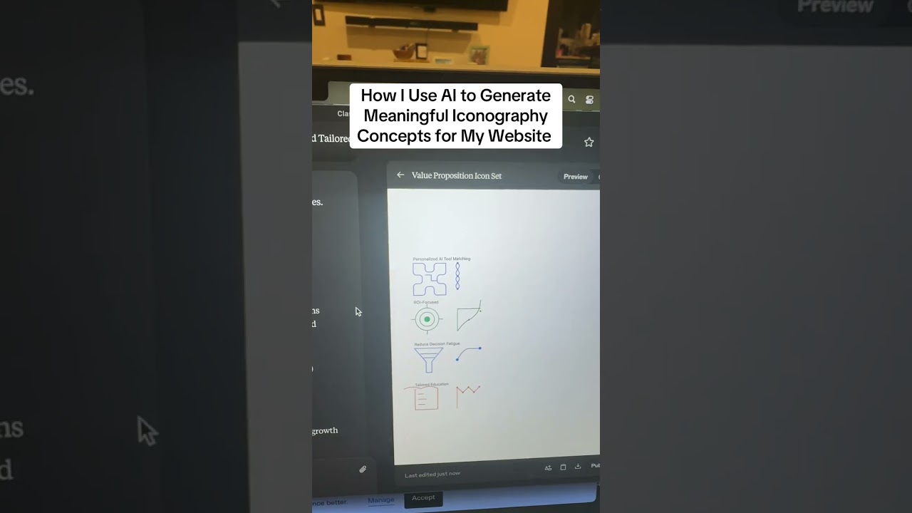 how i use ai to generate meaningful icons for my website