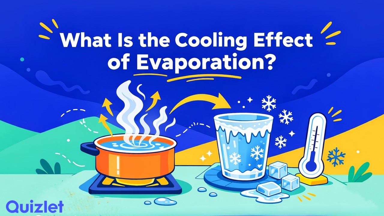 Why Does Evaporation Cause Cooling? Here’s What Most Students Miss