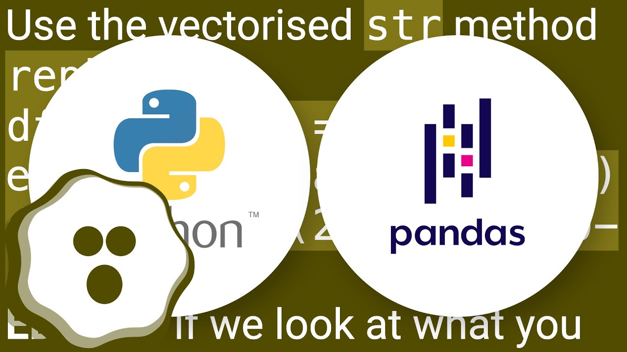How to replace text in a string column of a Pandas dataframe?