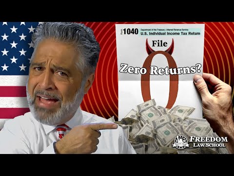 Can you file a ZERO 1040 income tax return to get a BIG REFUND?