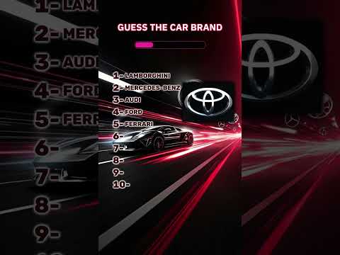 Can You ID These Car Logos in 3 Seconds? ⏱️