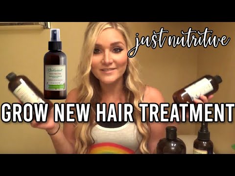 GROW NEW HAIR TREATMENT FOR THIN HAIR JUST NUTRITIVE HAUL
