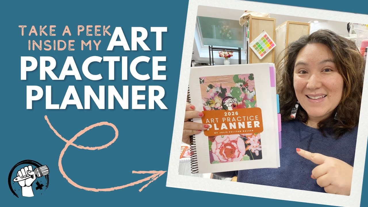 Peek Inside My 2026 Art Practice Planner!
