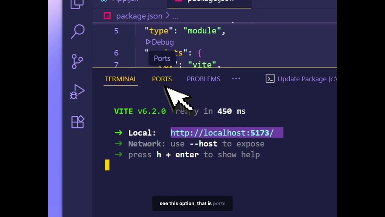 Share your localhost online with this secret VS Code feature.... 🤯