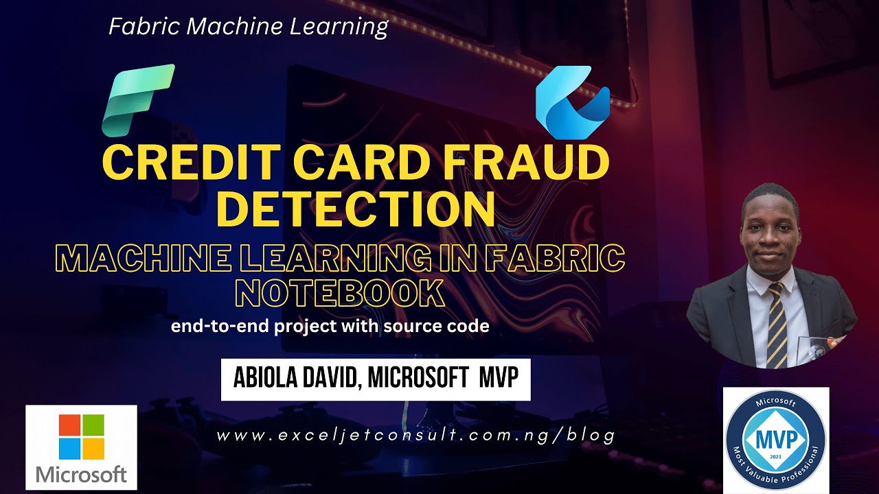 Credit Card Fraud Detection Machine Learning in Fabric Notebook