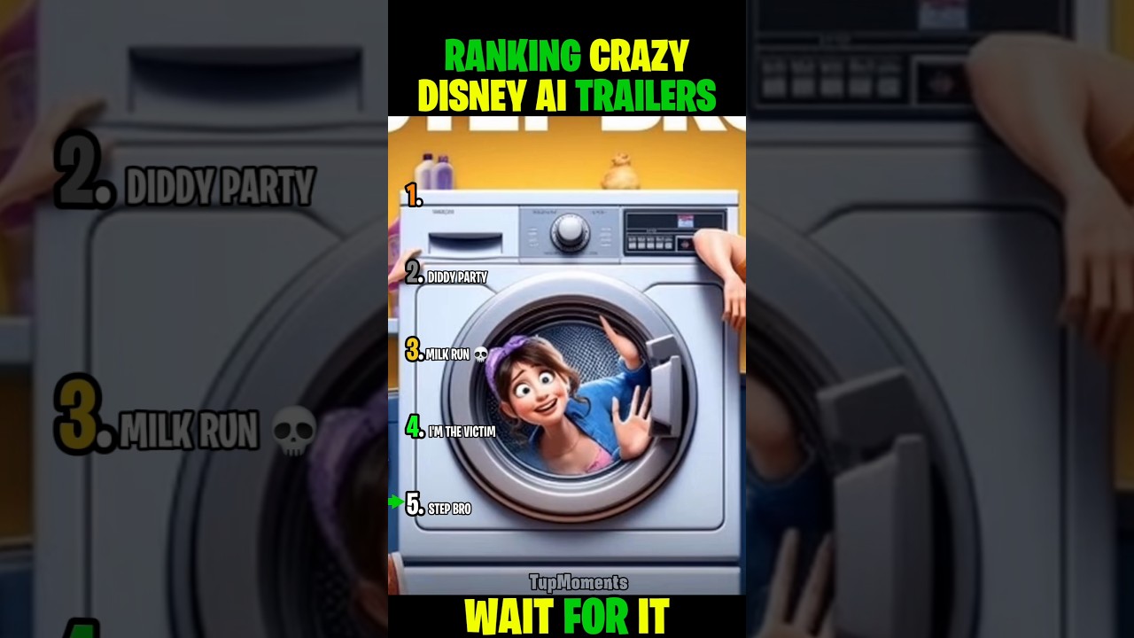 RANKING CRAZY DISNEY AI TRAILERS