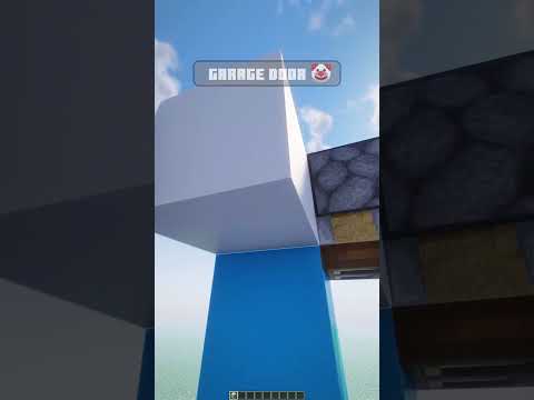 Working Garage Door in Minecraft 😲