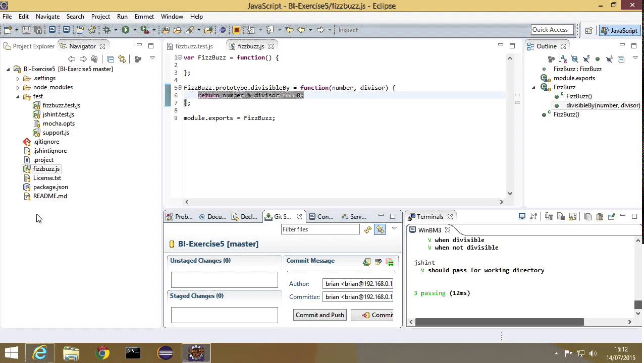 Exercise 5c-1 Solution