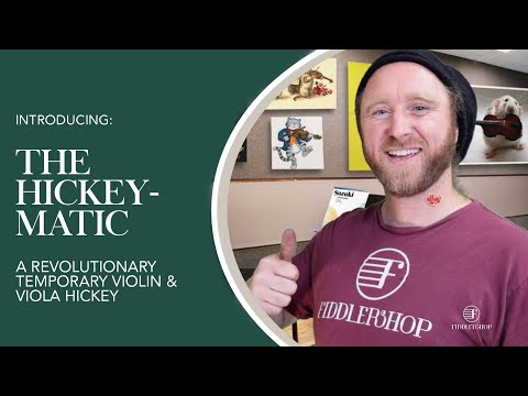 Introducing: "The Hickeymatic" A Revolutionary Temporary Violin and Viola Hickey