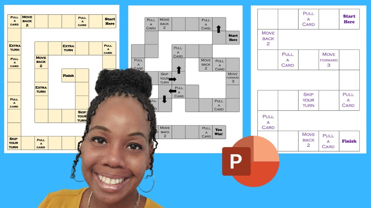 How to Make a Template for a Board Game Using PowerPoint | Elementary Math Resources