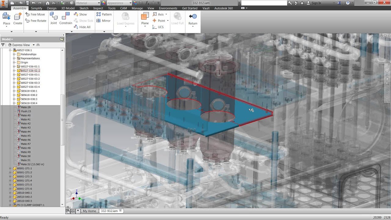 Autodesk Inventor Two Minute Tip Assembly Express Mode