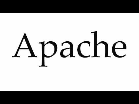 How to Pronounce Apache