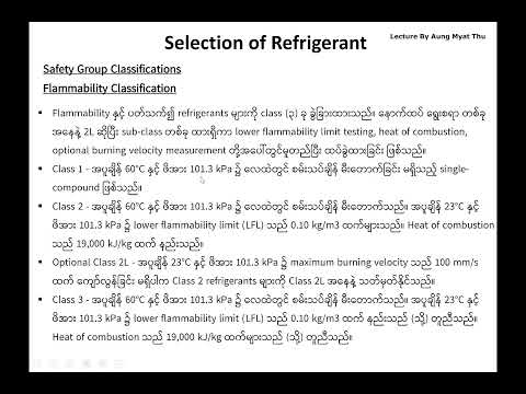 Safety Classification of Refrigerants – LEARNING HVAC
