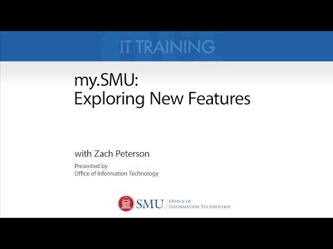 The New my.SMU is Here! | IT Connect