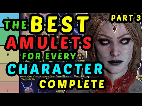 The BEST AMULETS in Baldur's Gate 3 - Honor Mode Tier List and Guide - Act 3