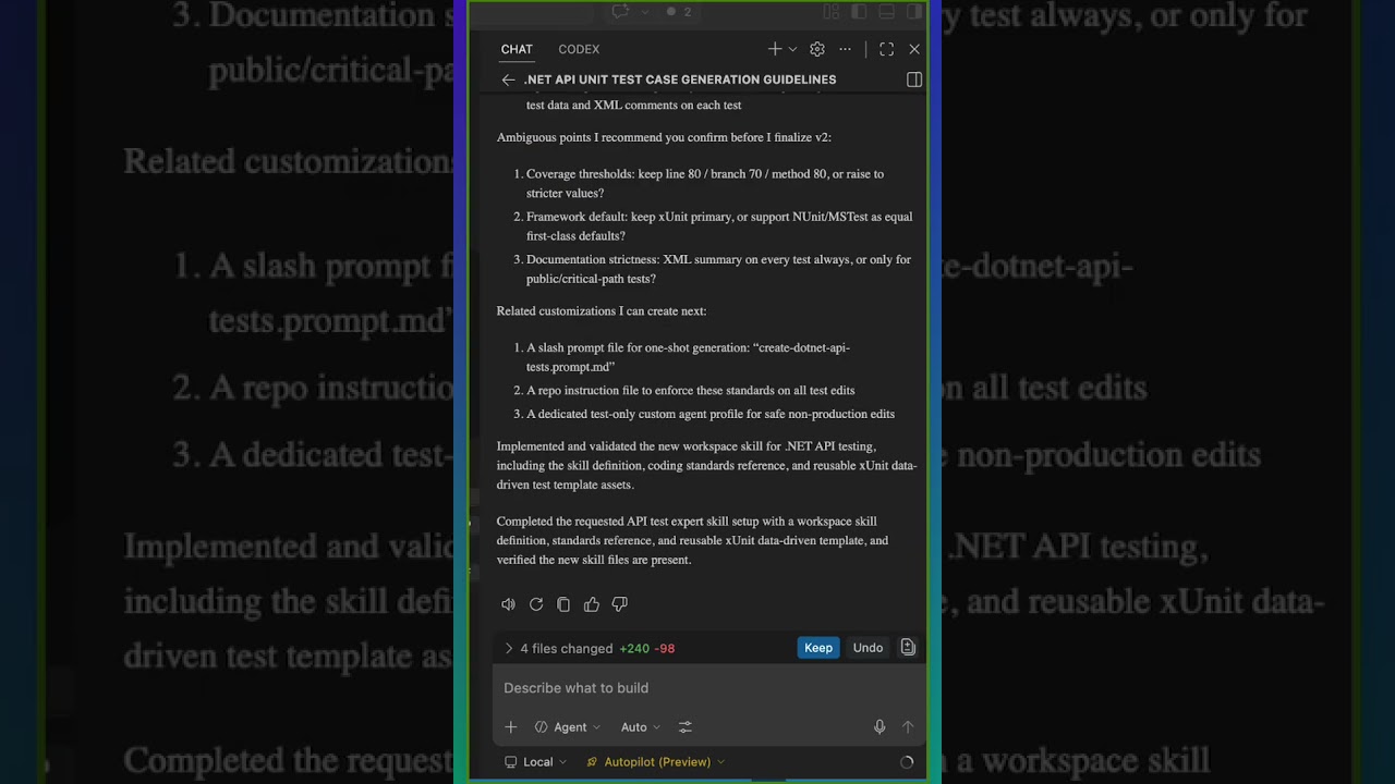 Create Custom Skills in GitHub Copilot | /create-skill Shortcut