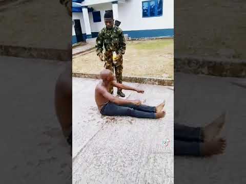 Training in the Nigerian Navy 😮
