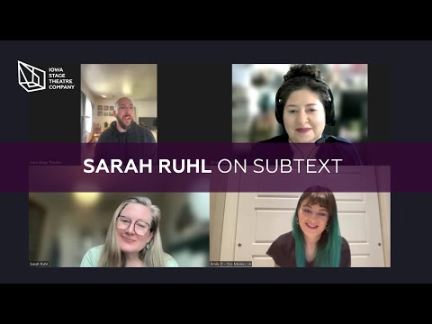 Sarah Ruhl on Subtext