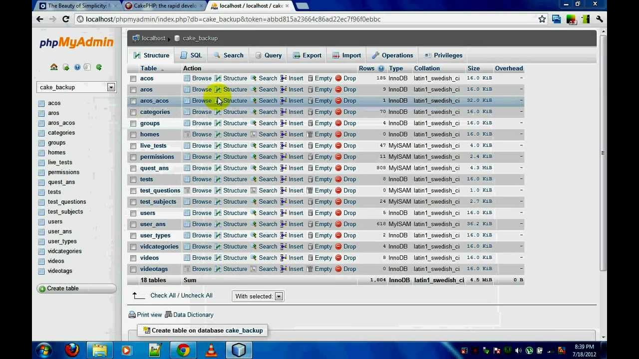 cakephp 2 tutorials for beginners