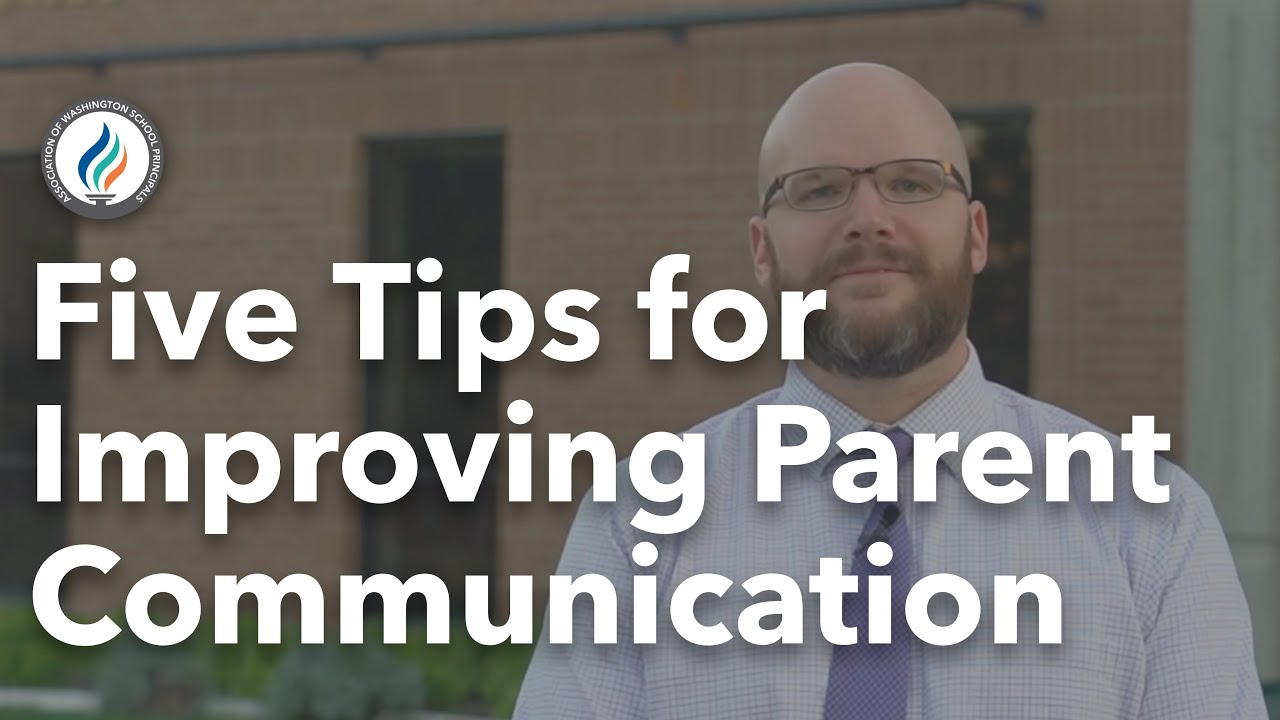 Eric Anderson's Five Tips for Improving Parent Communication