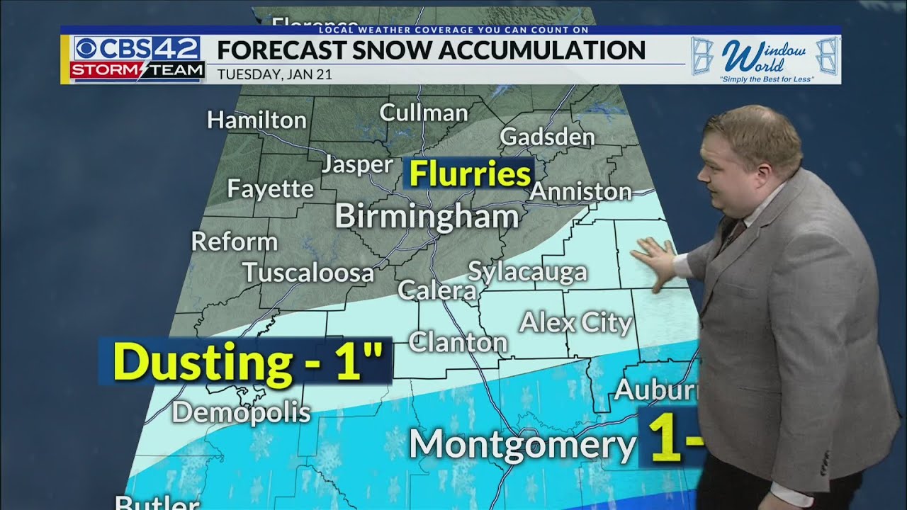 Winter Weather Update: Historic Winter Storm Impacts Gulf Coast Jan 21, 2025