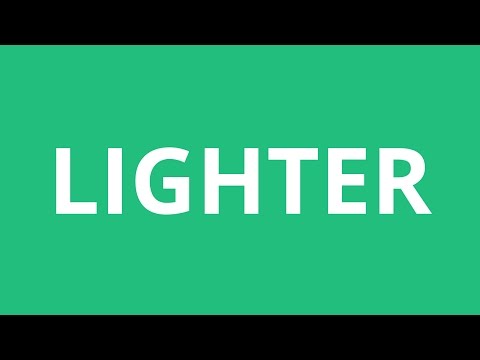 How To Pronounce Lighter - Pronunciation Academy