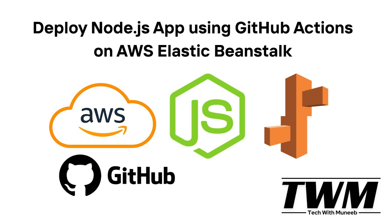 Deploy Node.js Application using Github Actions on AWS Elastic Beanstalk