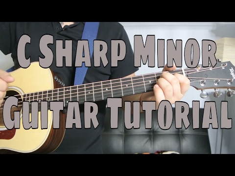 How to Play a C Sharp Minor Chord (Chord Guitar Tutorial!!)