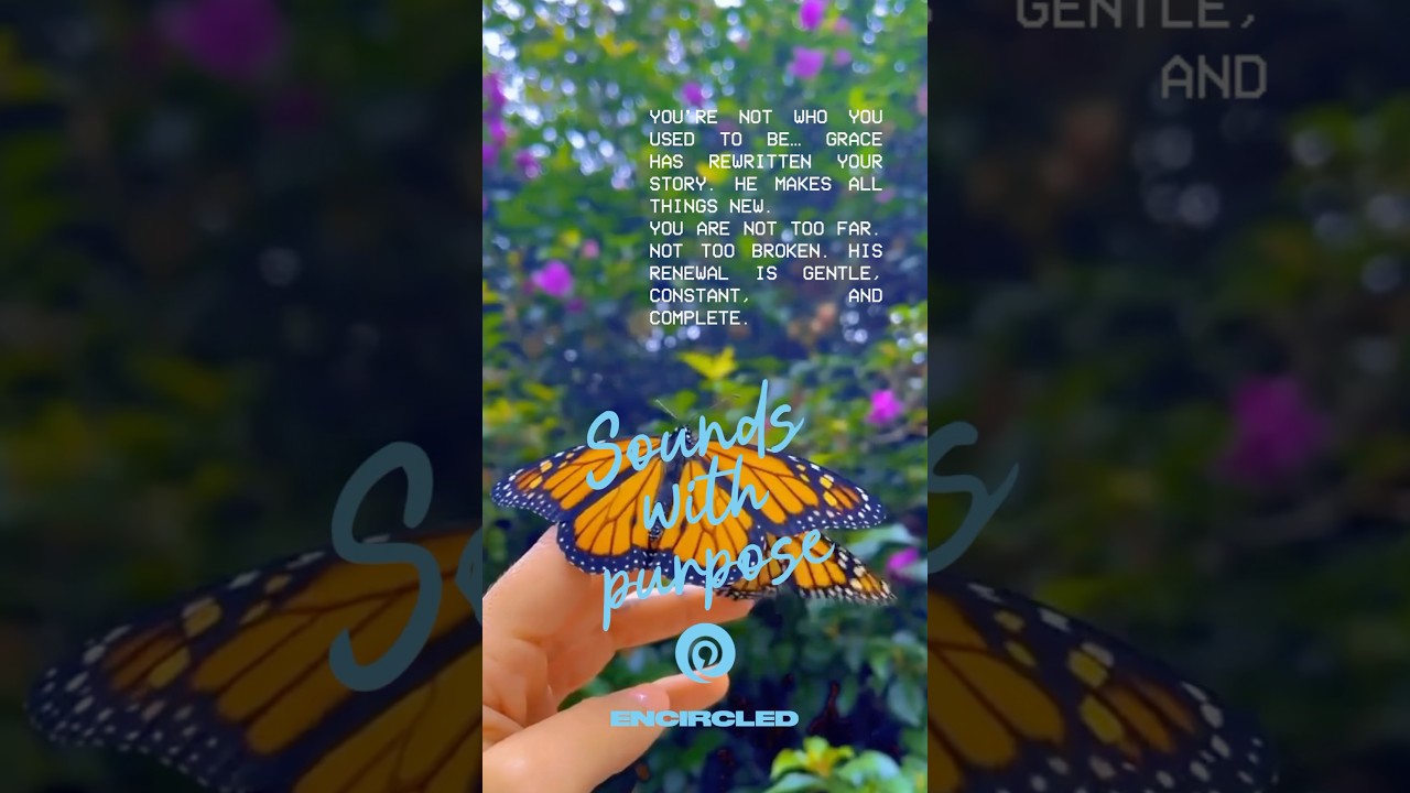 As the week begins, take a breath and release what’s behind you #Encircled #Faith #Christ #God #May