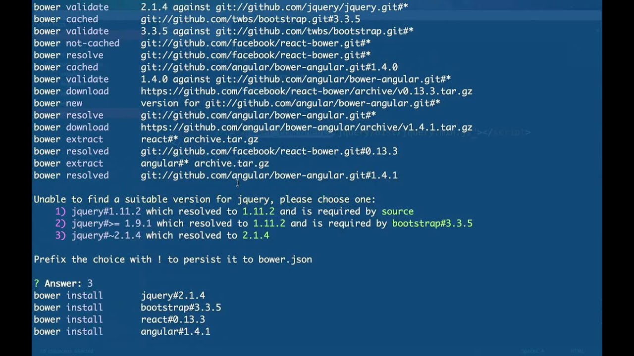 04 - Install multiple packages at a time